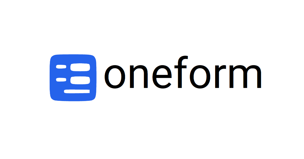 oneform - create any form just typing